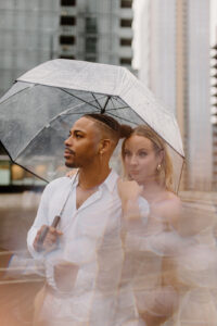 Seattle Rooftop Engagement Session | Emily & Jordan - annieritterjones.com