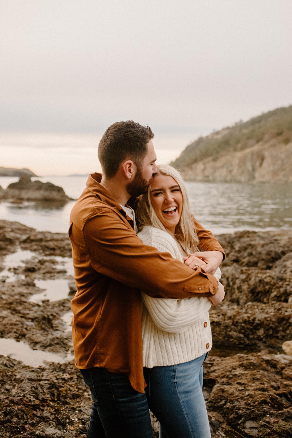 Mackenzie and Josh’s Rosario Beach Engagement Session ...
