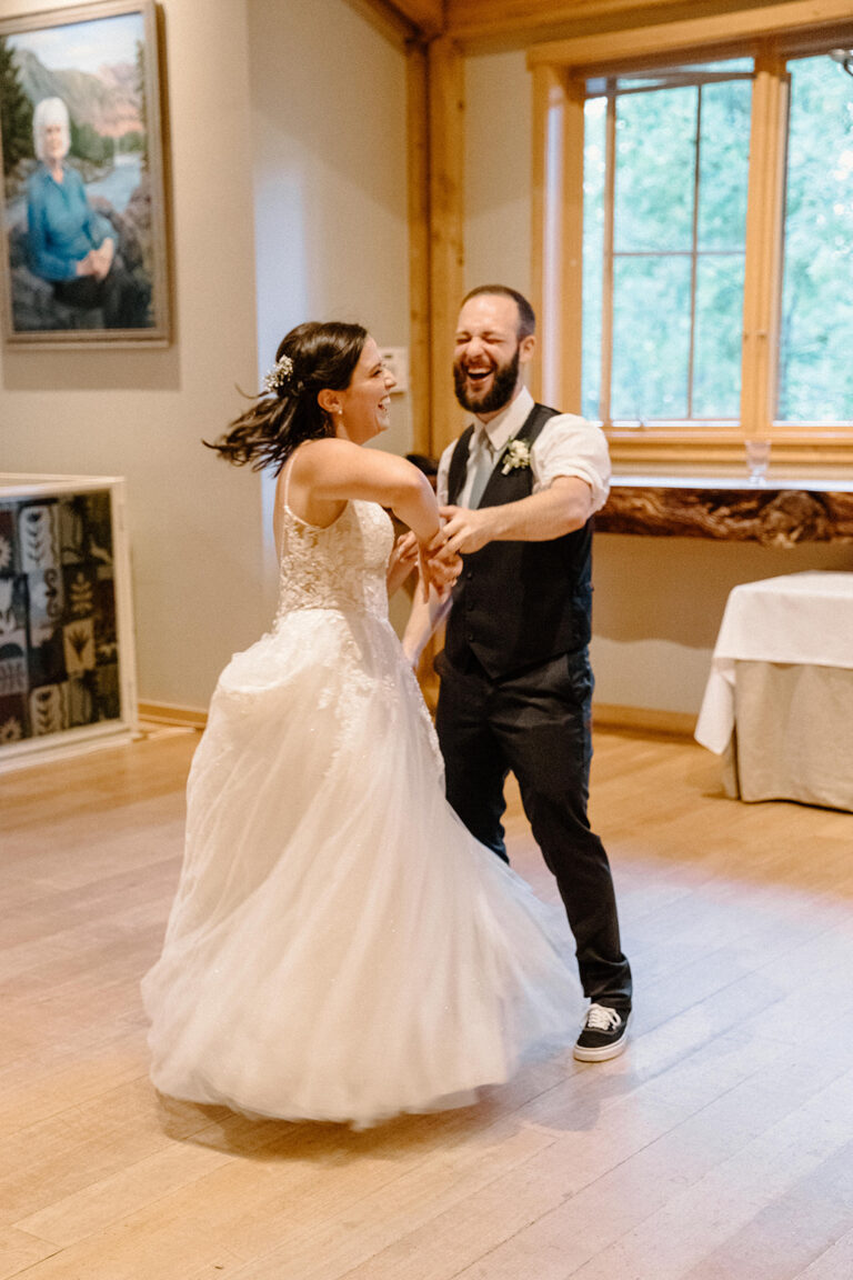 Forest Wedding at The Sleeping Lady Resort - annieritterjones.com