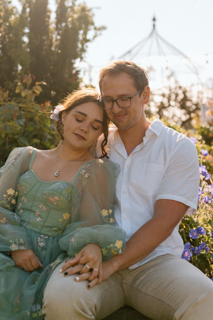 Cameron and Sierra’s Intimate Garden Wedding at Christiansons Nursery ...