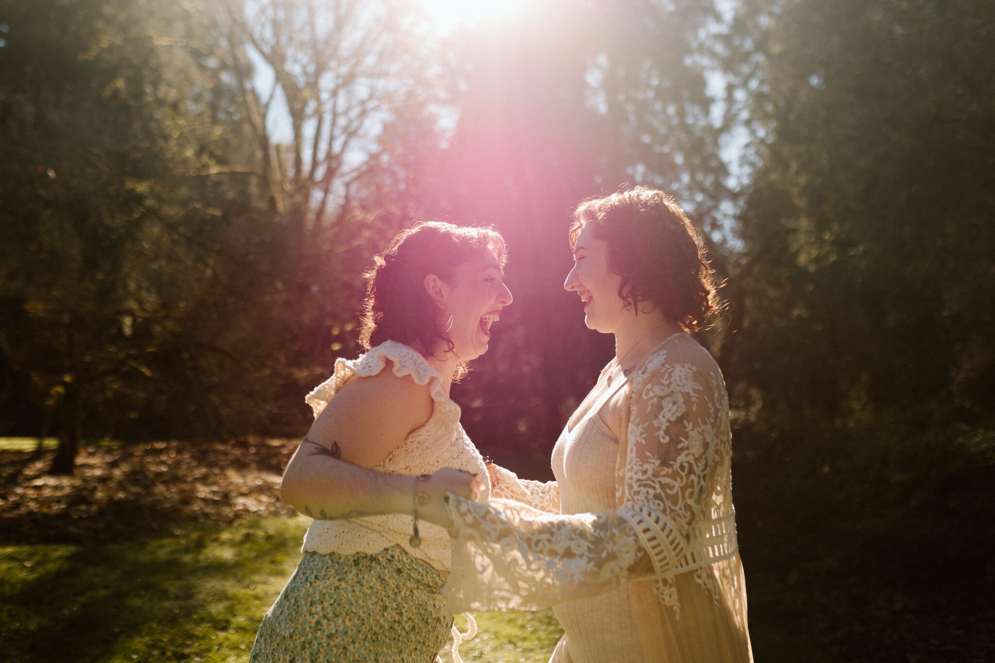 Whimsical Engagement Photoshoot in Seattle, WA | Stephanie and Lucy ...